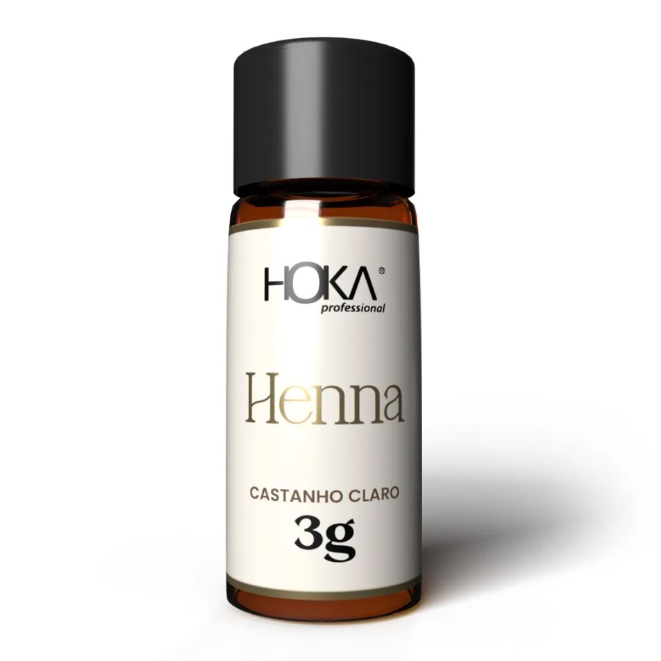 Kit Hoka Professional Henna Castanho Médio 3 gramas – R&A Cosméticos