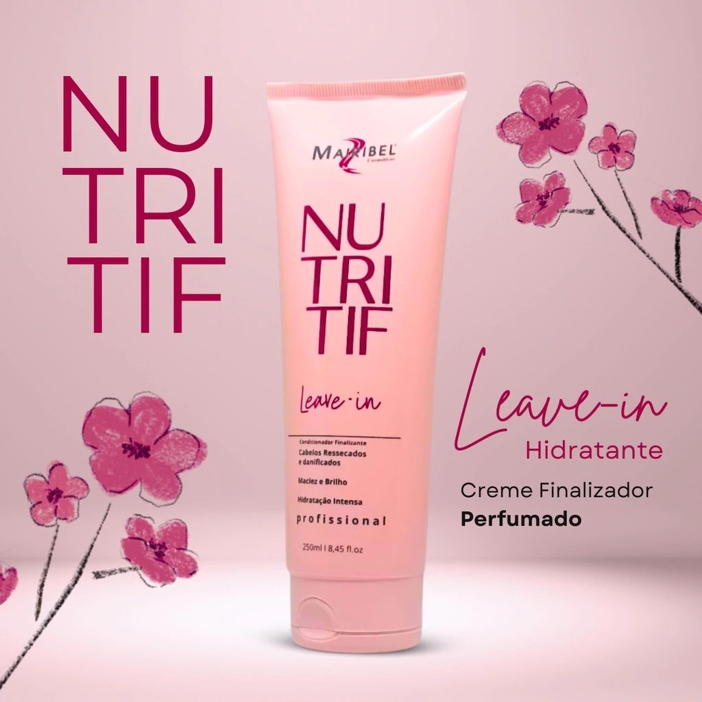 Kit Nutritif Creme Leave-in 250gr+ Perfume Capilar 60 ml Mairibel – R&A ...